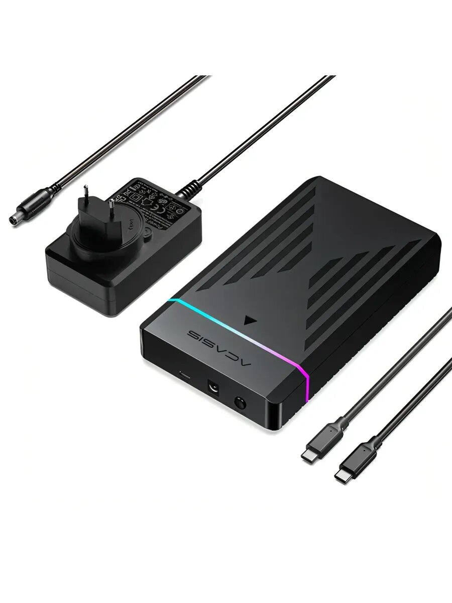 Корпус для жесткого диска SATA 2,5 / 3,5 дюйма до 24 ТБ