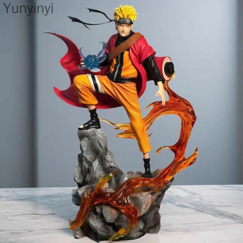 Аниме фигурки Наруто Узумаки / Naruto Uzumaki фигурка ; коллекционная статуэтка для рабочего стола, украшение для стола, 1 шт. (Высота 25 см)