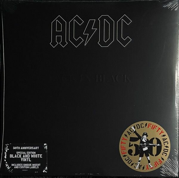 AC/DC - Back in Black 1980 (Band's 50th Anniversary Limited Edition) (запись на СD-R)