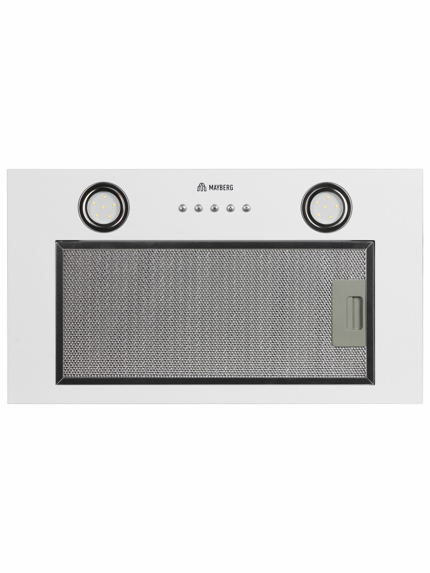 Вытяжка для кухни , вытяжка кухонная встраиваемая , 52см,1100м3/ч, LED освещение , MAYBERG