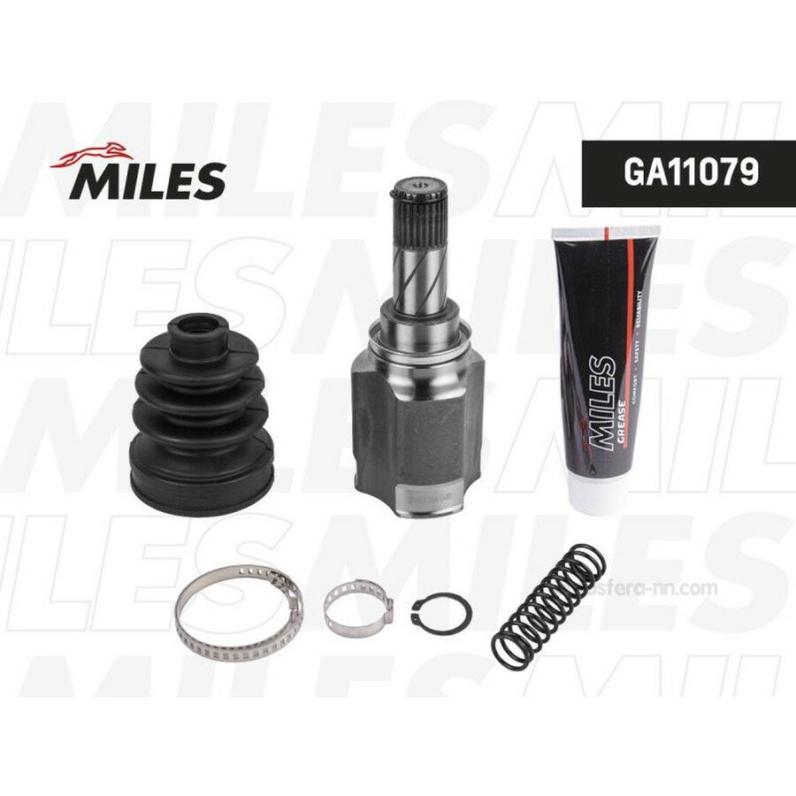 MILES GA11079 ШРУС RENAULT CAPTUR I/LOGAN STEPWAY II/SANDERO STEPWAY II 5MT внутр. лев.