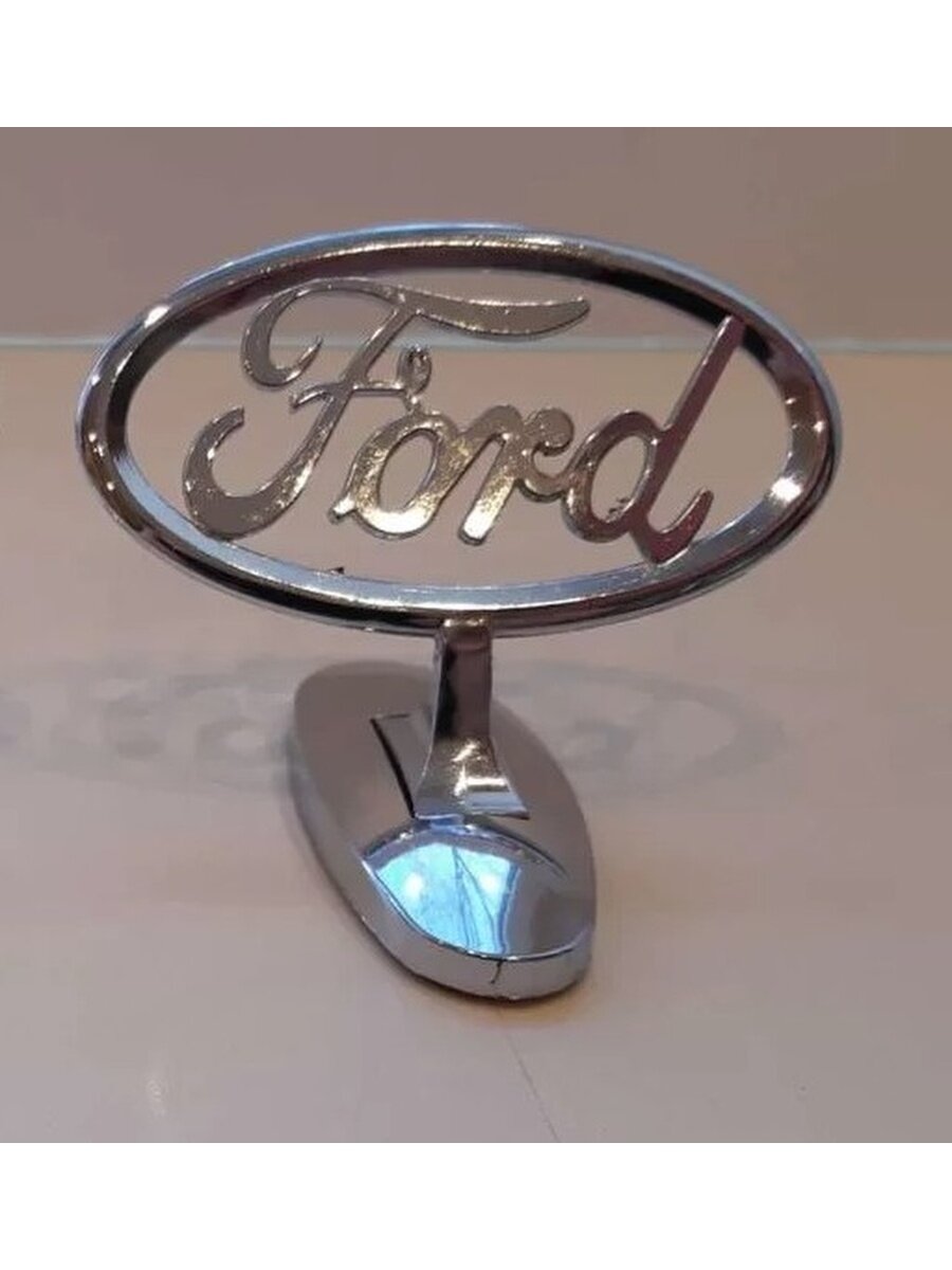 Универсальная эмблема прицел на капот Форд Ford /логотип - 1 штука
