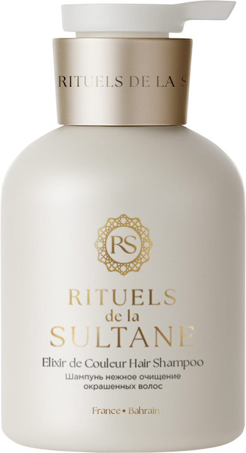 Rituels de la Sultane Шампунь "Нежное очищение окрашенных волос" Elixir De Couleur Hair Shampoo 1000ml