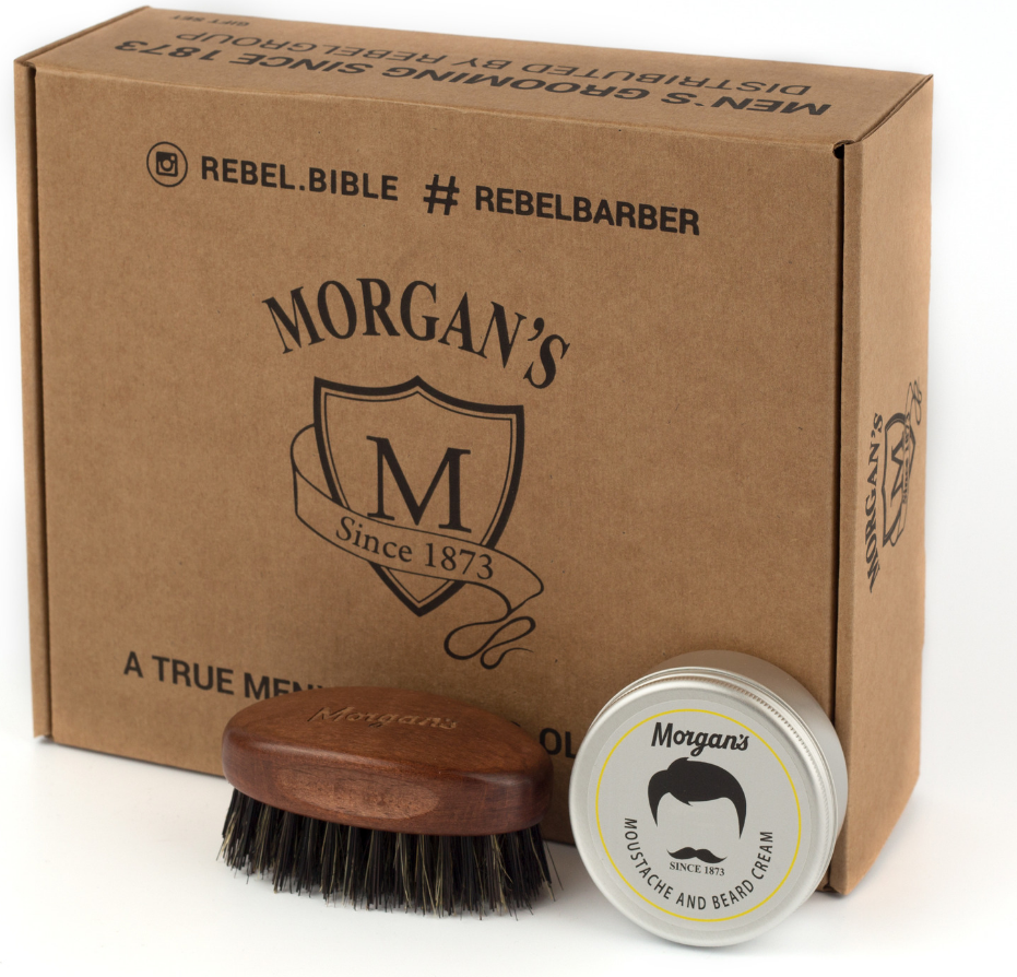 MORGAN`S Подарочный набор Cream & Brush Cream & Brush Gift Set 425g