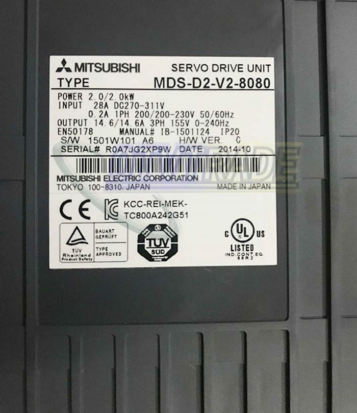 Модуль Mitsubishi MDS-D2-V2-8080
