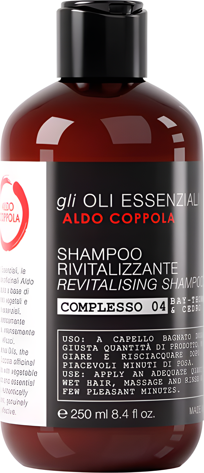 Aldo Coppola Шампунь восстанавливающий с бэй томас и кедром Revitalising Shampoo