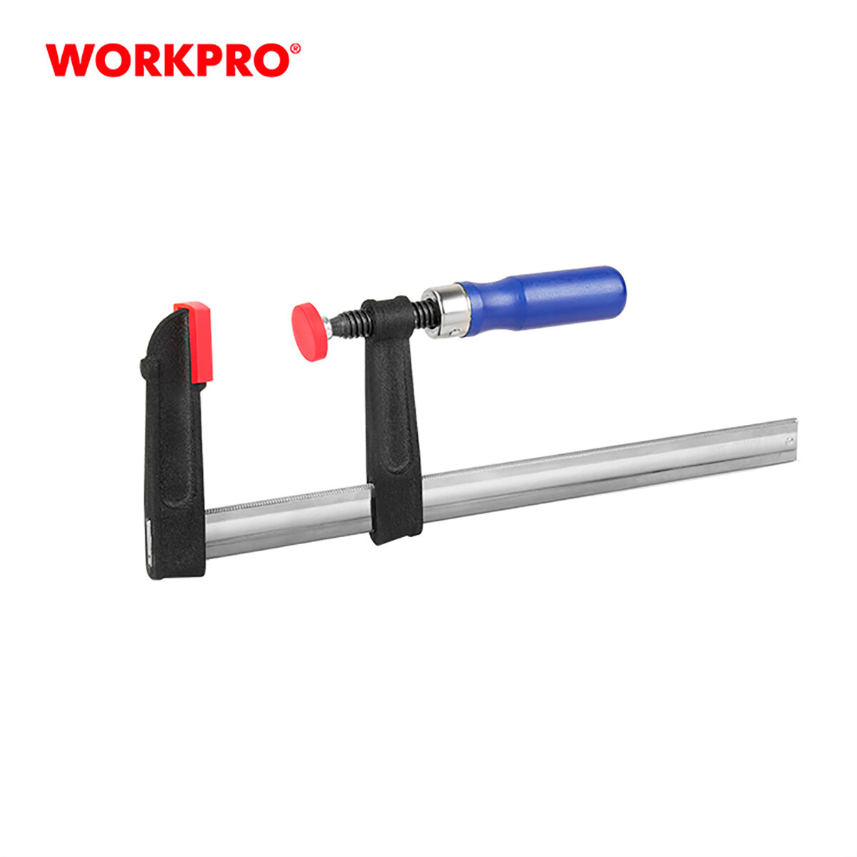Струбцина F-образная Workpro, 80 х 300 мм