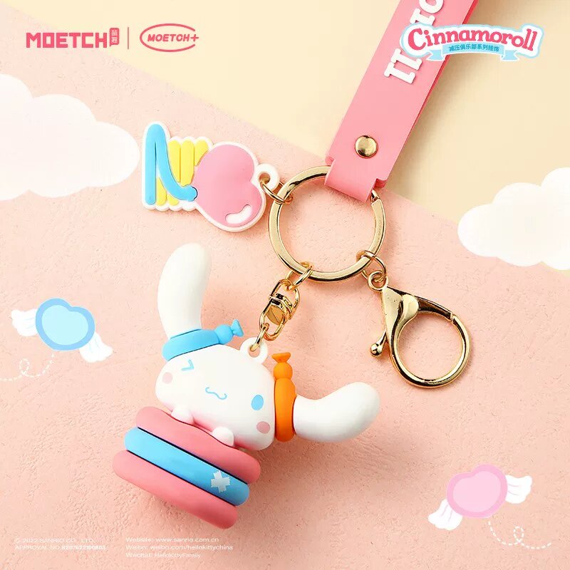 Фигурка-подвеска Sanrio Kuromi My Melody в слепой упаковке, декоративная фигурка Cinnamoroll в слепой коробке, подарок