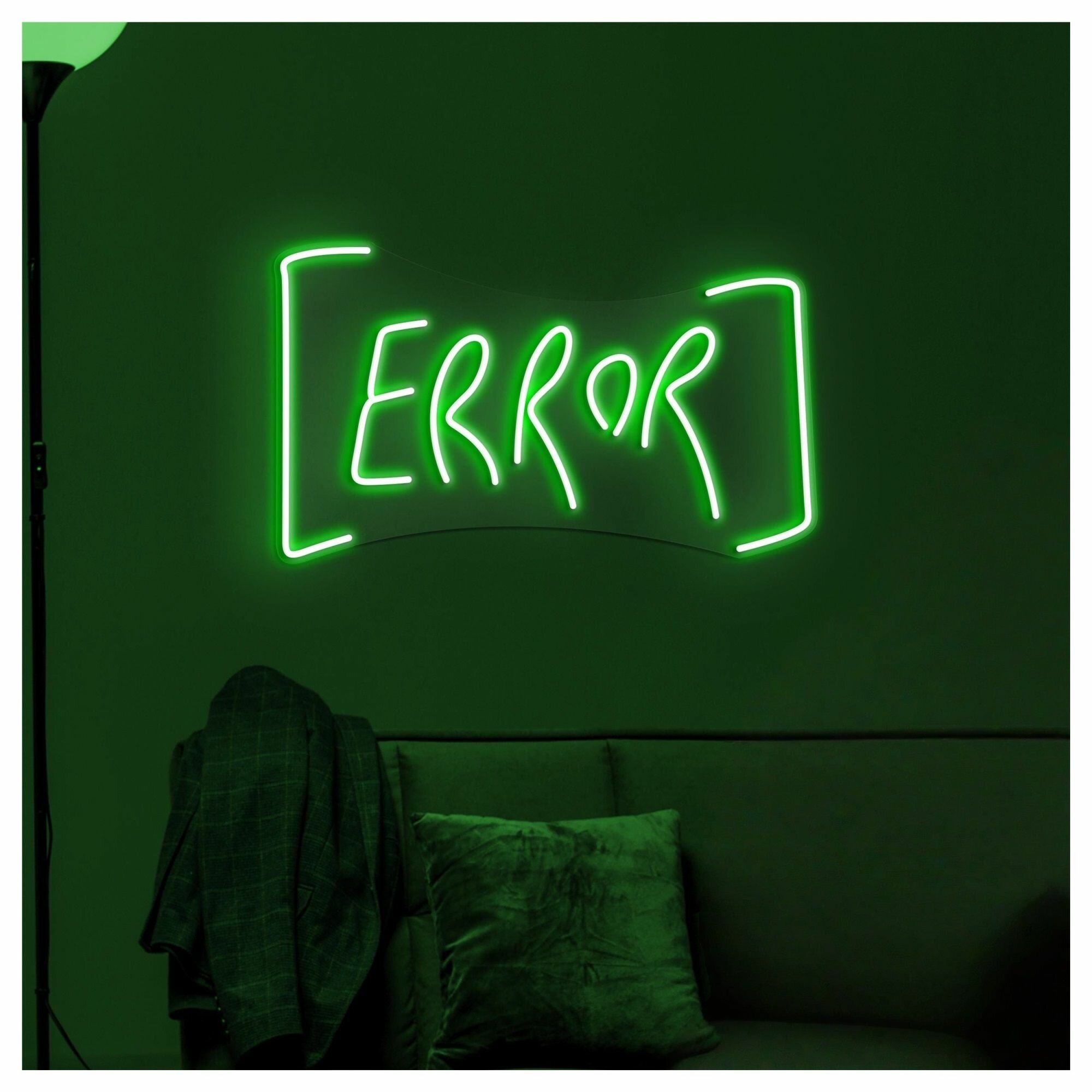 Неоновая Вывеска ERROR, 46см — фото 1