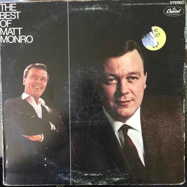 Matt Monro - The Best Of Matt Monro (Canada) EX-