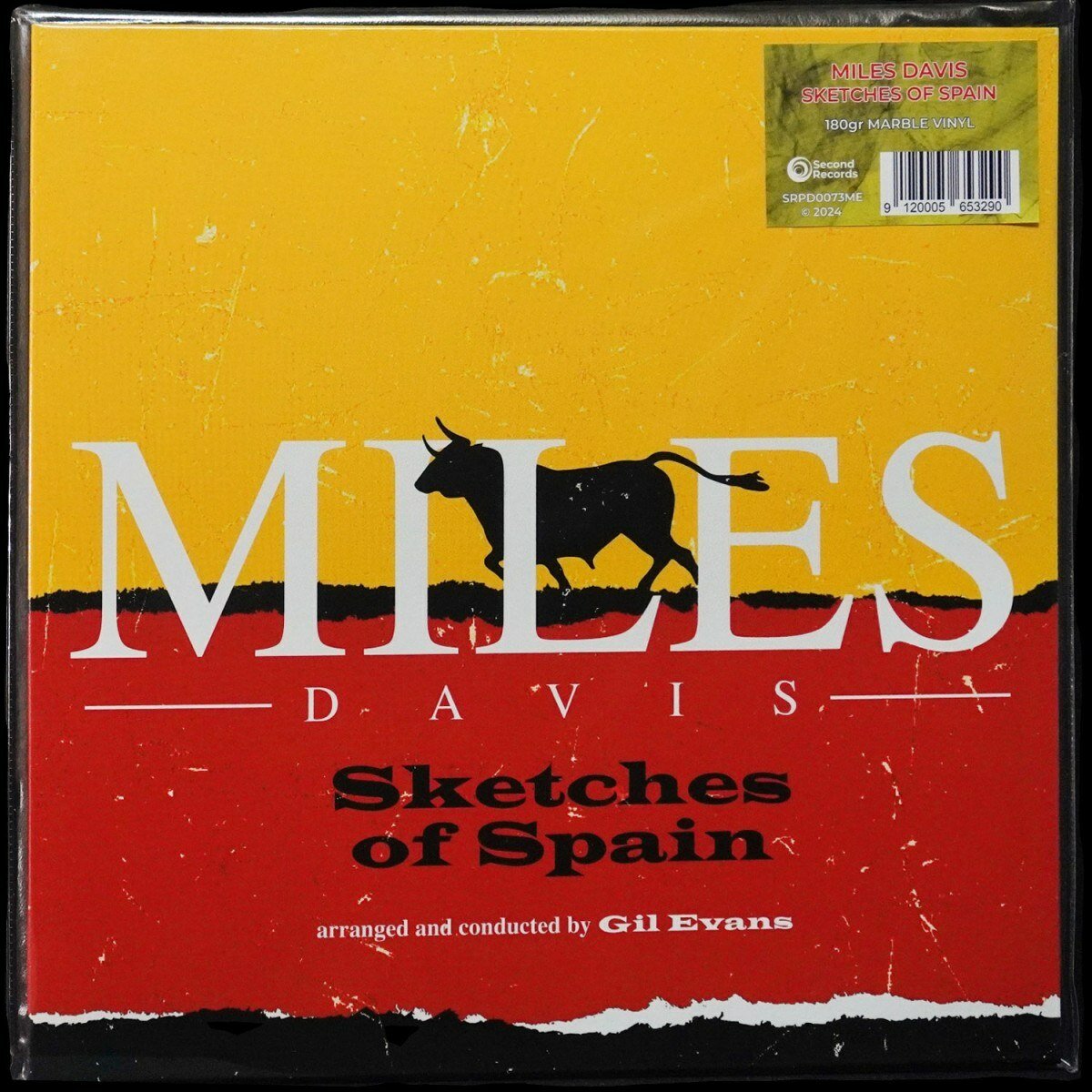 Виниловая пластинка Second Records Miles Davis – Sketches Of Spain (цветной винил)