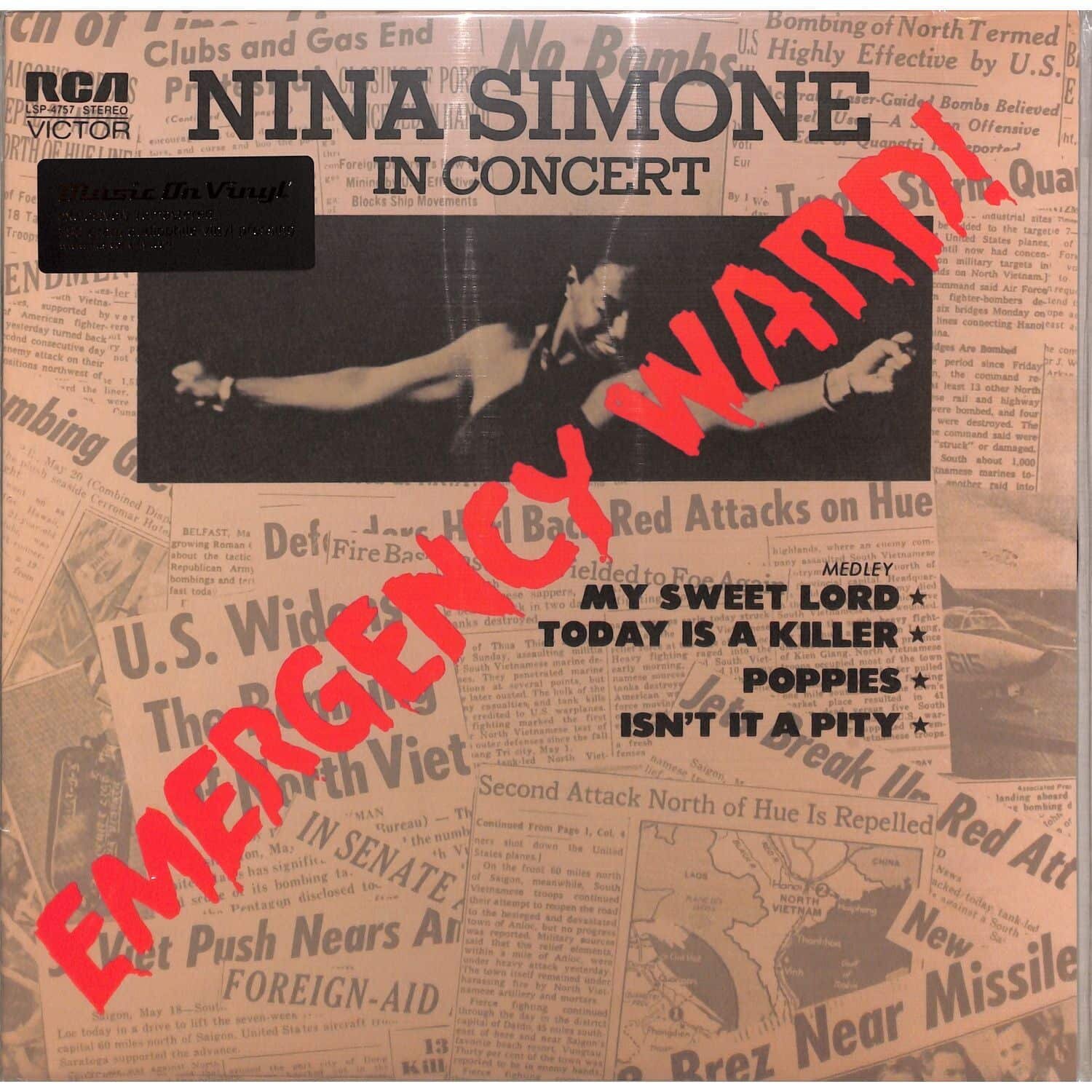 Nina Simone. In Concert - Emergency Ward! (LP/Reissue/Виниловая пластинка)