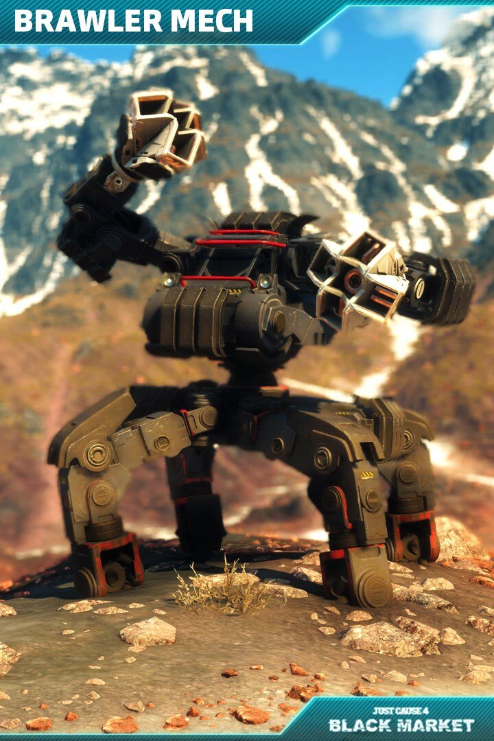 Дополнение Just Cause 4 - Brawler Mech — Xbox Series X|S, Xbox One, PC — Цифровая версия
