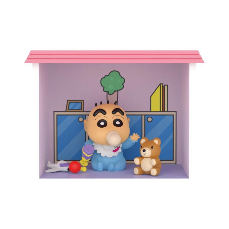 Коллекционные фигурки унисекс 52TOYS Crayon Shin Chan, Confirmed-Hidden Style-Return to Childhood (Open)
