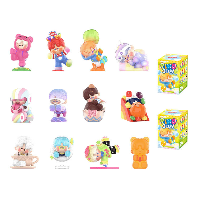 POP MART PINO JELLY LIKE ME Sweet Collection Креативные Слепые Коробки 1 Слепой Бокс Полная Упаковка 12 Пачек