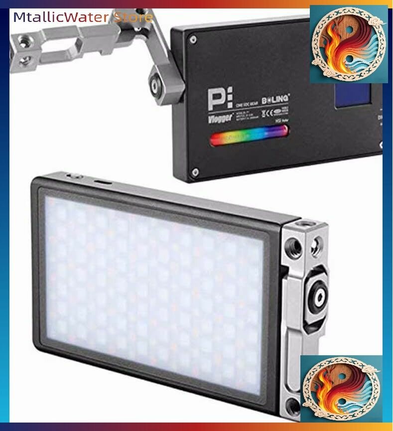 BOLING BL-P1 RGB LED Полноцветный Свет для Камеры/Видеокамеры