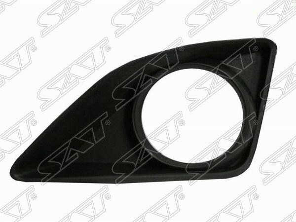 Оправа ПТФ SAT ST-TY29-219-2 Toyota Corolla E150 06-10, Corolla USA E150 08-10 слева