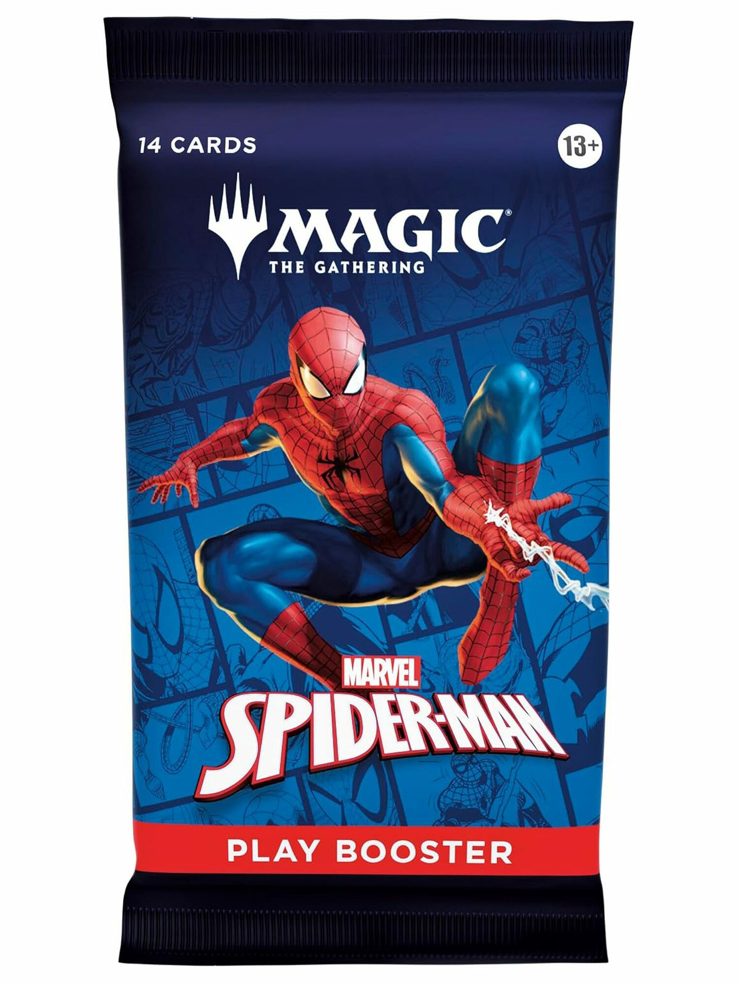 Magic The Gathering: Play-бустер MTG издания Marvel's Spider-Man на английском
