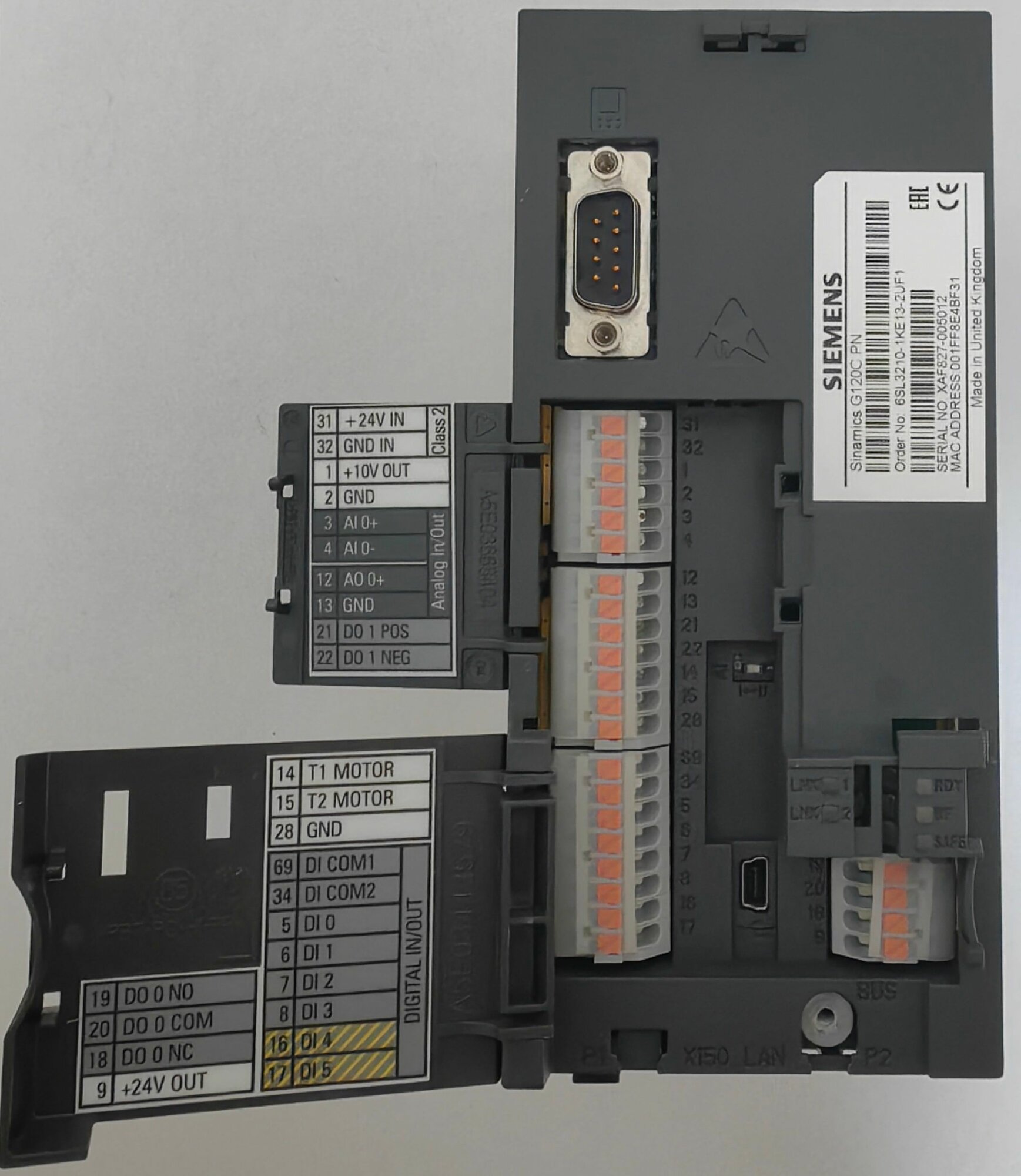 Преобразователь частоты Siemens арт. 6SL3210-1KE13-2UF1