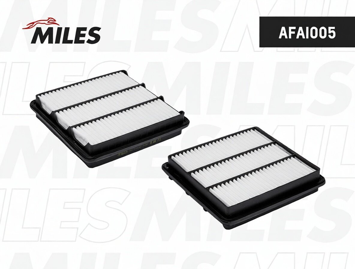 Фильтр воздушный GEELY ATLAS (NL-3) 01.16-, 1.8t/2.0/2.4 AFAI005 Miles арт. AFAI005