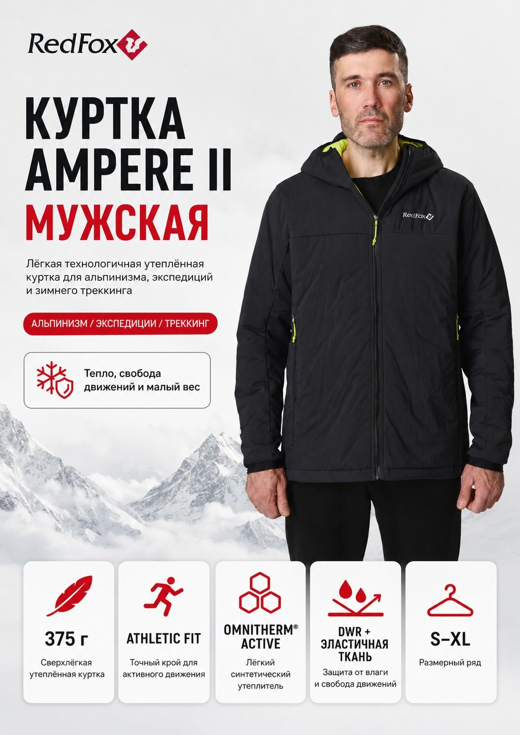 Куртка утепленная Ampere II Мужская