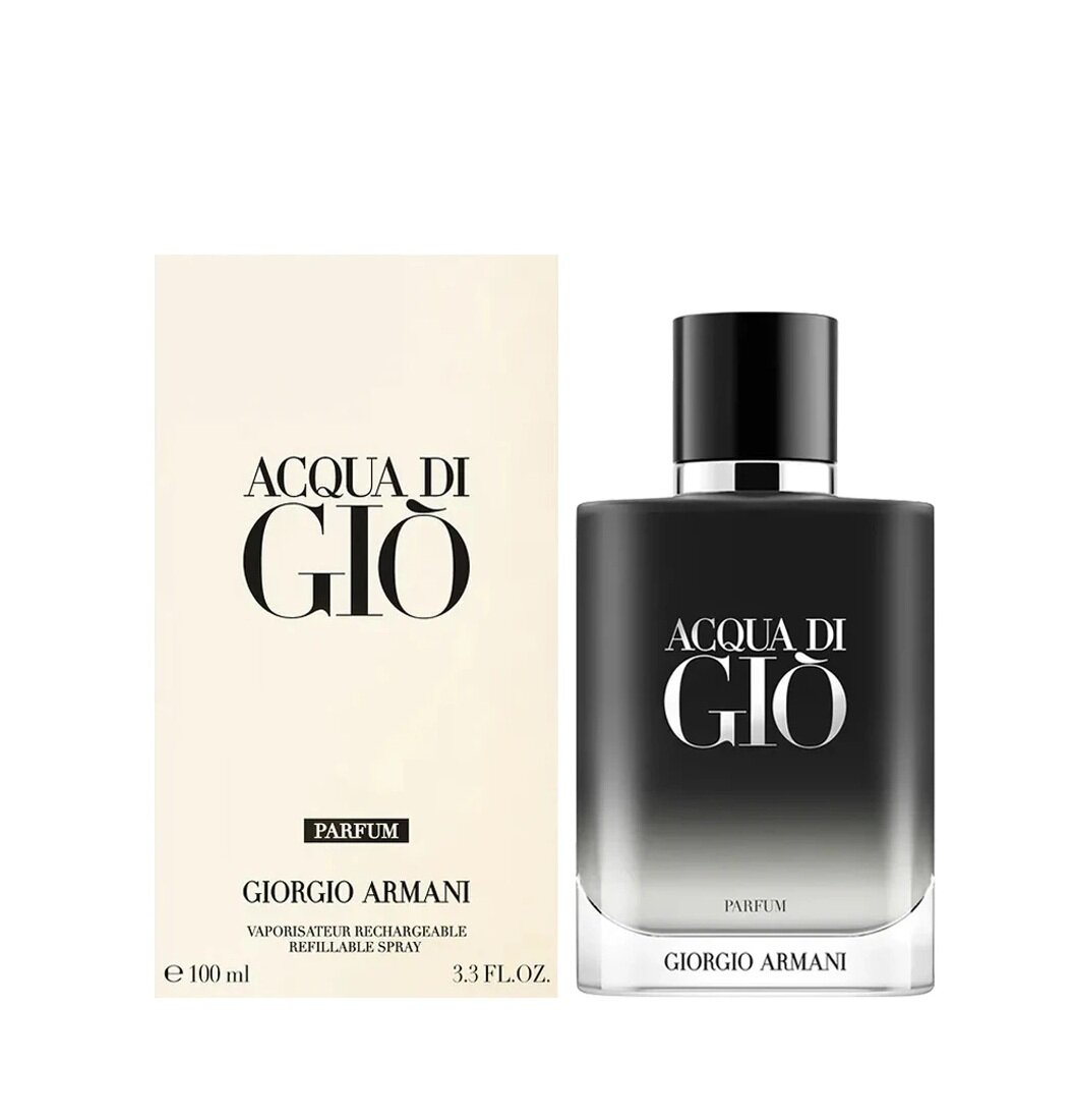 Giorgio Armani Acqua di Giò Parfum 100 мл духи мужские, древесные, водяные
