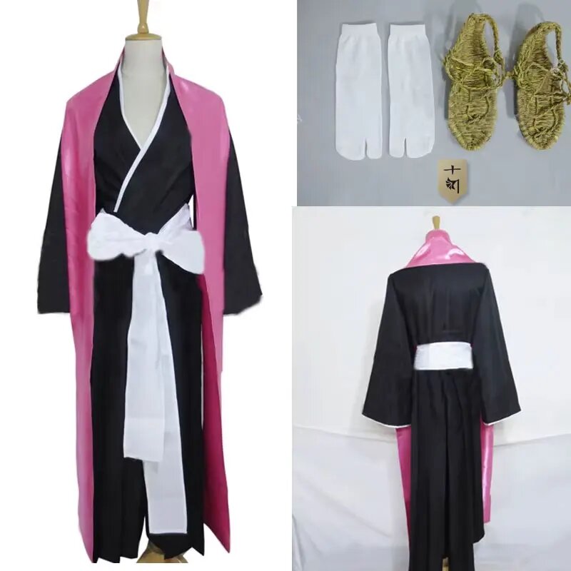Костюм Matsumoto Rangiku, черный с розовым