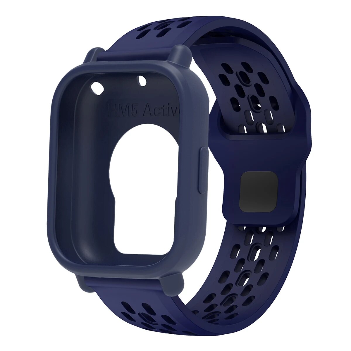 Ремешок + чехол для Redmi Watch 5 Lite RefitMod Темно-синий, Redmi Watch 5 Lite, Midnight Blue-DU
