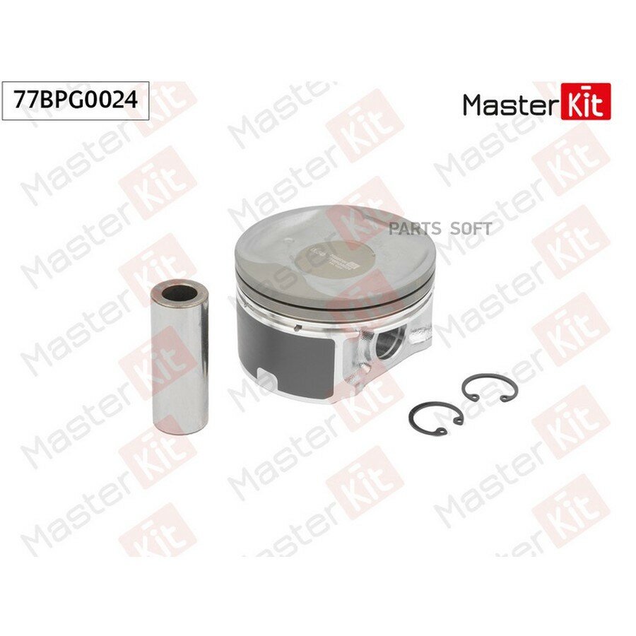 MASTERKIT 77BPG0024 Поршень с пальцем (без колец) (0.5) NISSAN MR20DE