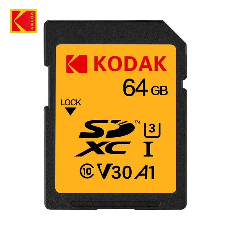KODAK SD карта памяти V30 32G/64G/128G/256G
