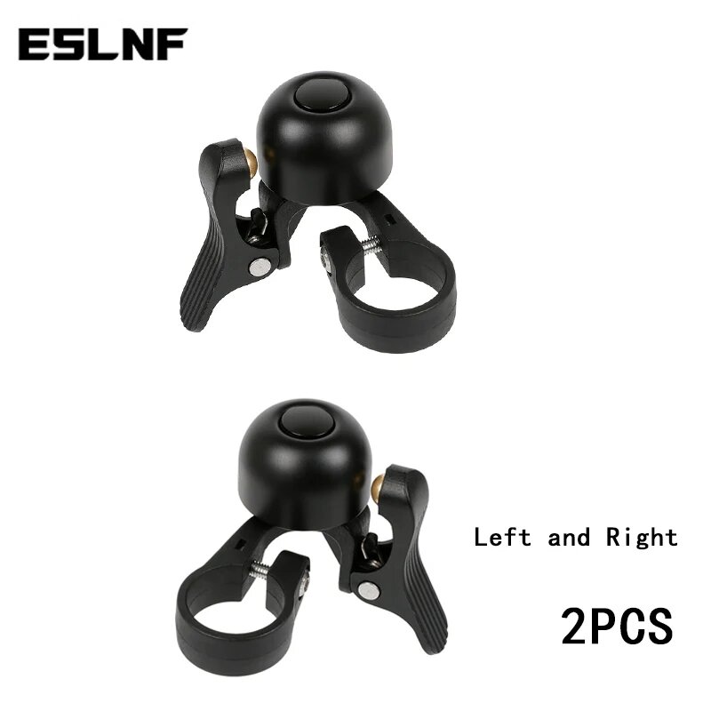 Велосипедный звонок ESLNF 08CL0054, 2шт, черный