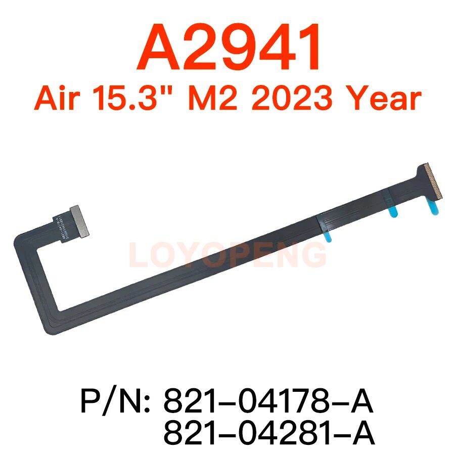 Шлейф тачпада для MacBook Air A2681 A2941 A3113 A3114 A3240 A3241 A2941