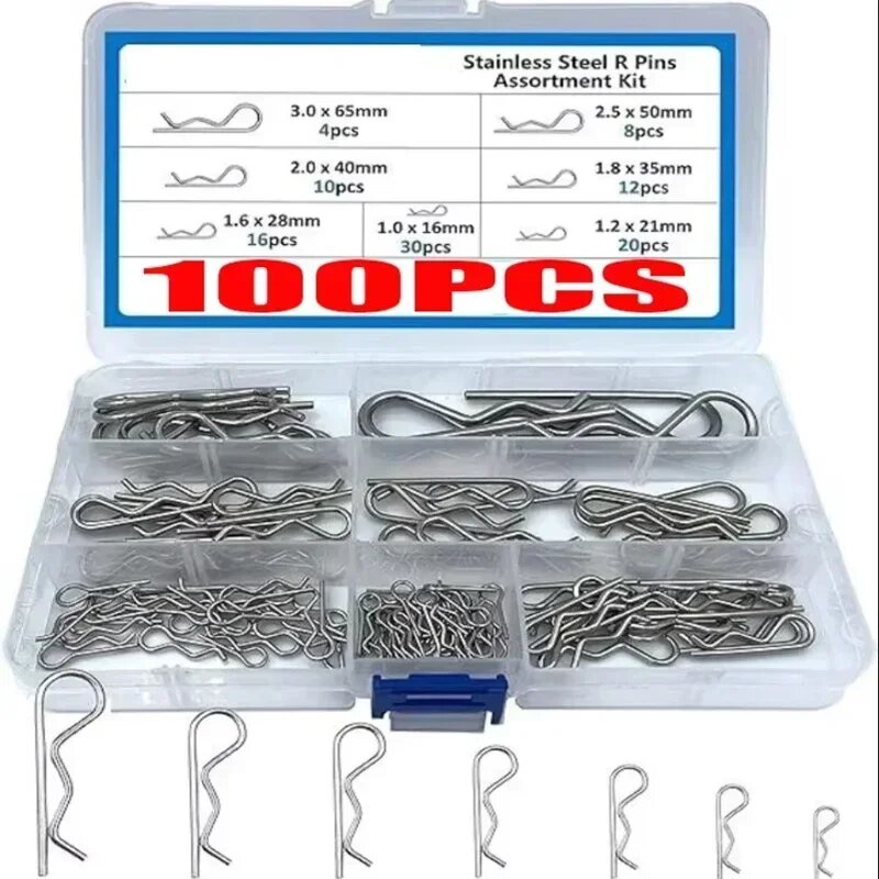Набор шплинтов из нержавеющей стали Stainless Steel Cotter Pin Kit