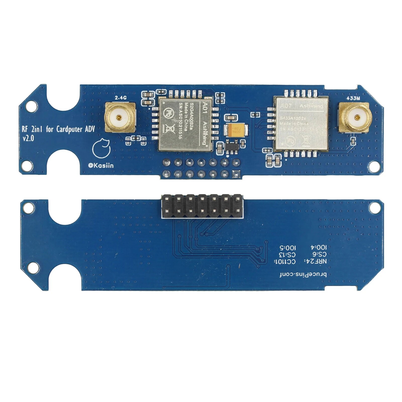 EMbirry RF-модуль для M5stack Cardputer ADV 2.4G/433M — фото 1