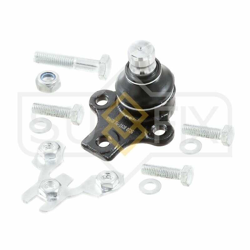 SUFIX Шаровая опора нижняя левая/правая SEAT Cordoba 1.0-2.0 94-99/Ibiza II 1.0-2.0 93-99/III 1.0-1.9TD 99-02/Inca 1.4-1.9TD 95-03, VW Caddy 1.4-1.9TD 95-04/Golf II 1.0-1.8 >91/III 1.4-1.9TD 91-97