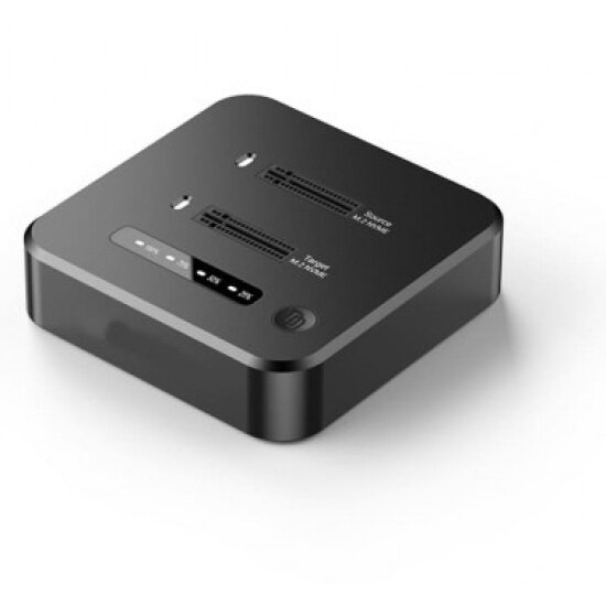 Док станция USB Ks-is KS-911A для двух накопителей M.2 NVMe