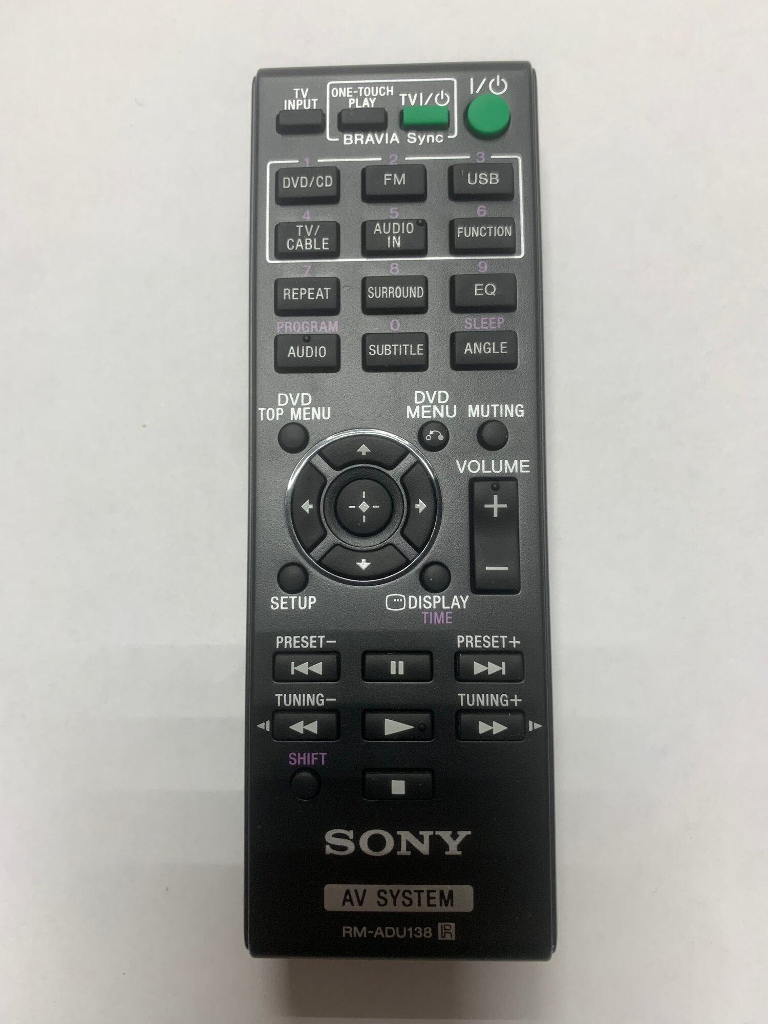 Sony RM-ADU138 пульт оригинальный