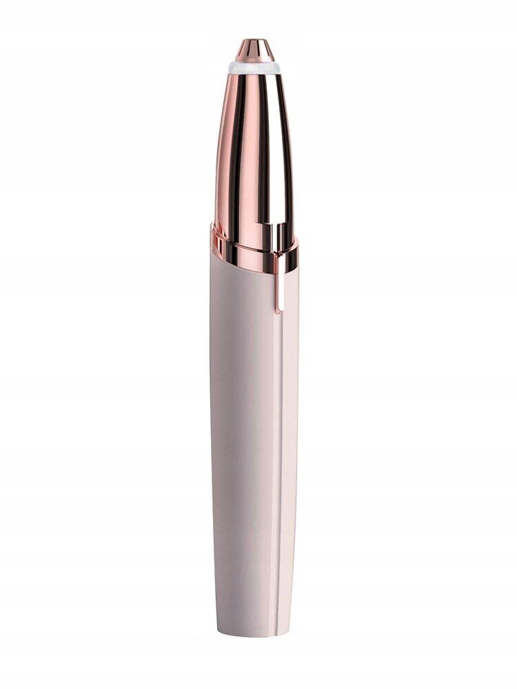 Портативный триммер-эпилятор для коррекции бровей Flawless Brows, розовый.
