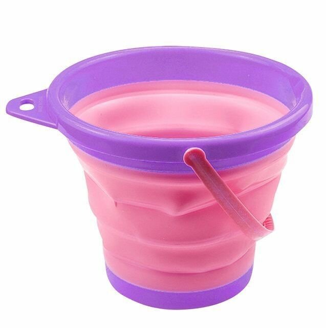 Ведро детское складное для песочницы и игр с водой