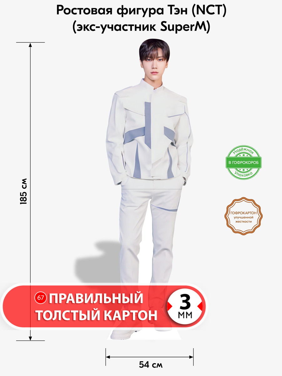 Аксессуар для фотосессий, Тэн (NCT) (экс-участник SuperM) 2, ростовая фигура