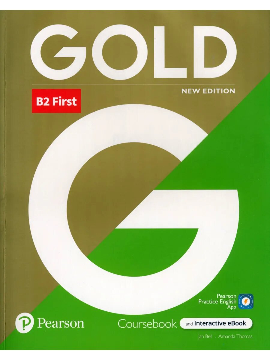 Gold. New Edition. First. Coursebook with Interactive eBook