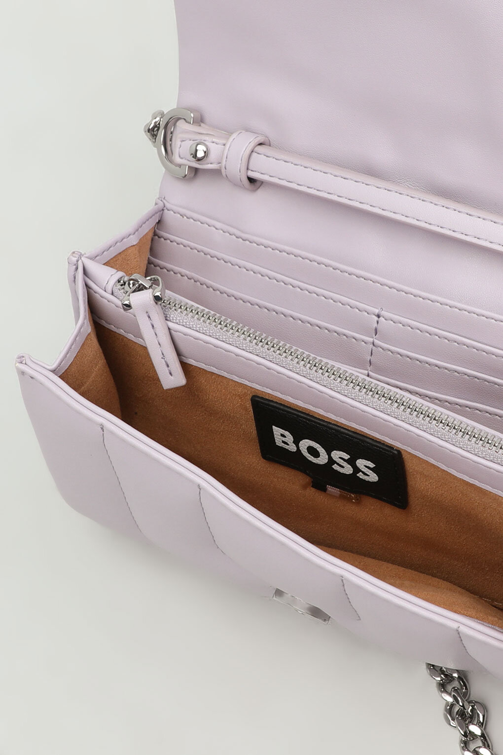 Сумка клатч BOSS, белый/фиолетовый — фото 1
