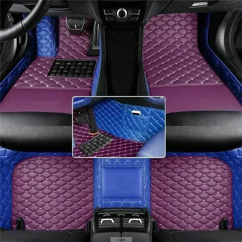 Автоковрики в салон HAVAL H9 (7 мест) 2024-2027 Purple blue