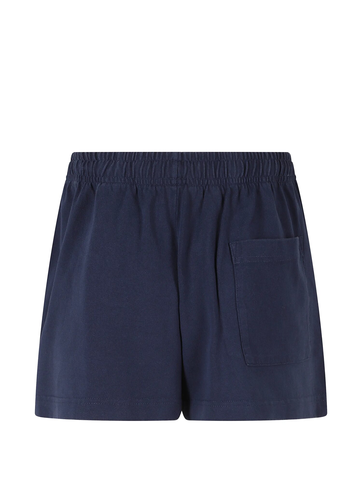 Шорты Sporty & Rich Logo-print elasticated-waist shorts, размер 46, blue — фото 1