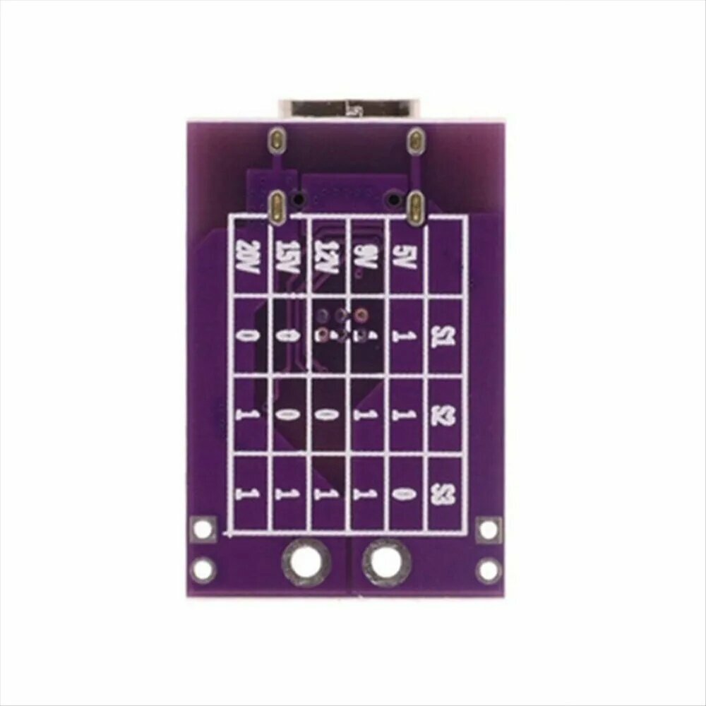 1 Шт Type-C QC PD2.0 PD3.0 К DC Поддельный Триггер Быстрой Зарядки