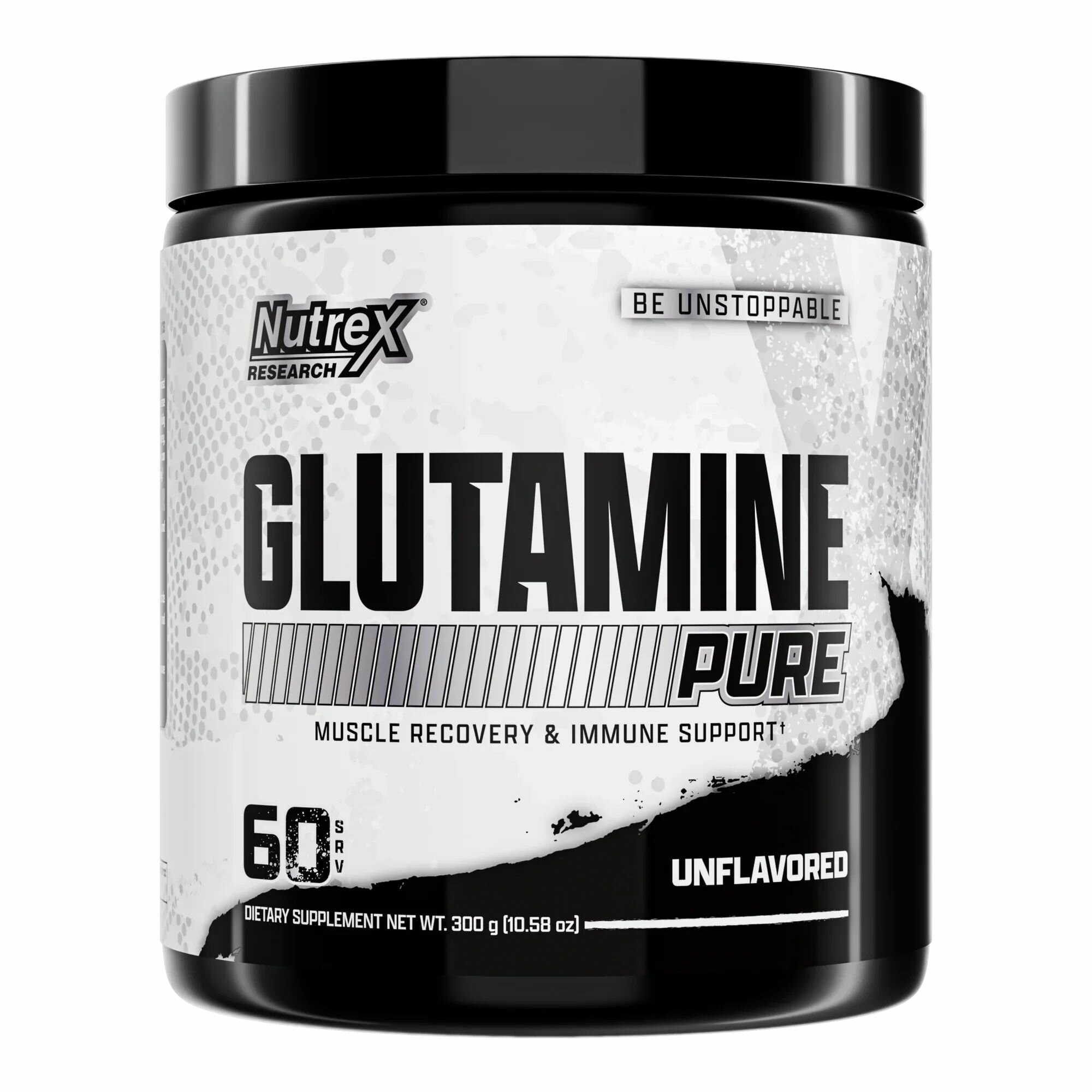 Nutrex Research Pure Glutamine 300 g , Чистый Глютамин без вкуса
