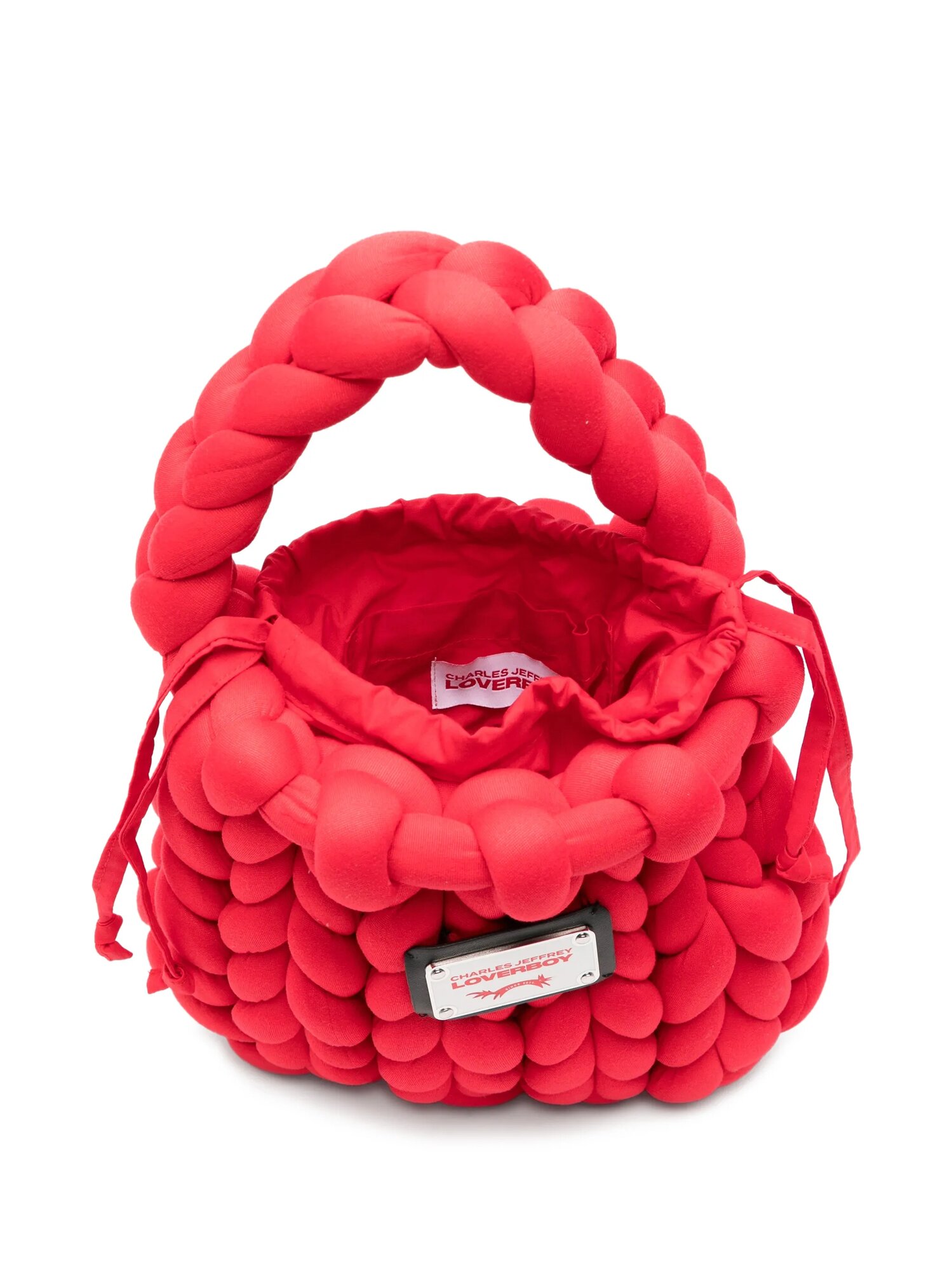 Сумка Charles Jeffrey Loverboy Marshmallow, red — фото 1
