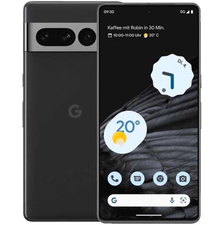 Смартфон Google Pixel 7 Pro, 8/128 ГБ, Dual: nano SIM + eSIM, черный