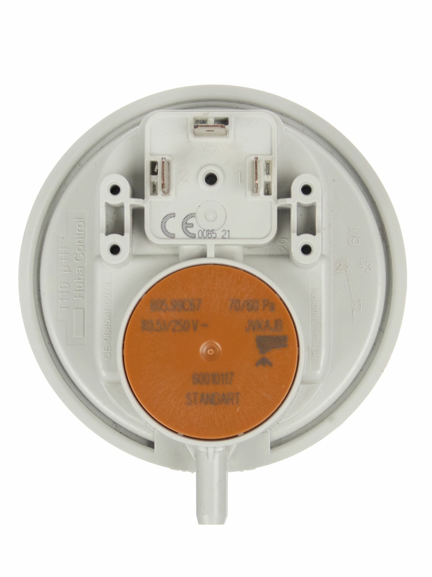 Реле давления воздуха (прессостат) HUBA 70/60PA (Baxi, Vaillant, Protherm) 721890300, 0020041905, 2000801921