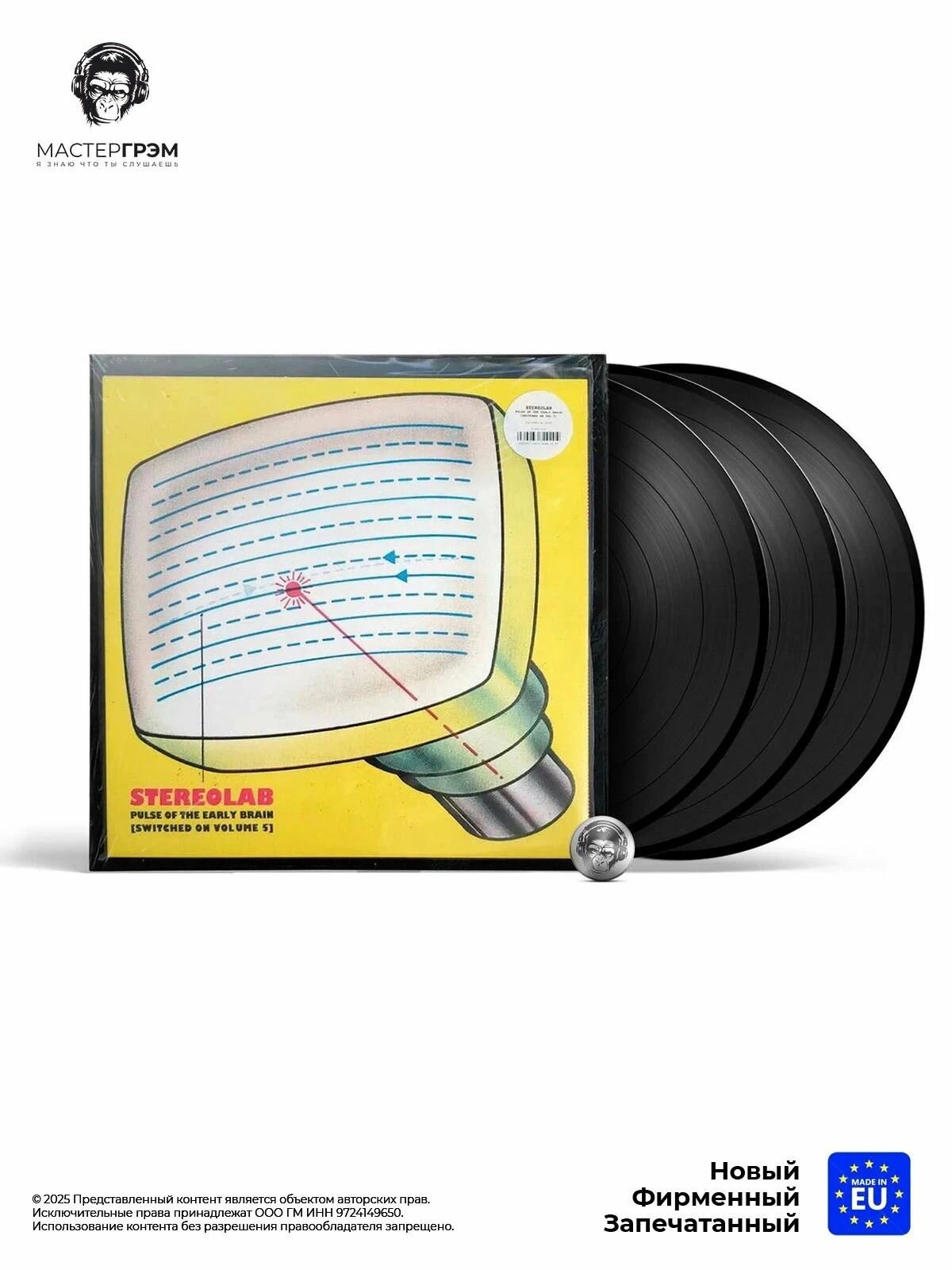 Виниловая пластинка Stereolab - Pulse Of The Early Brain (3LP) 2022